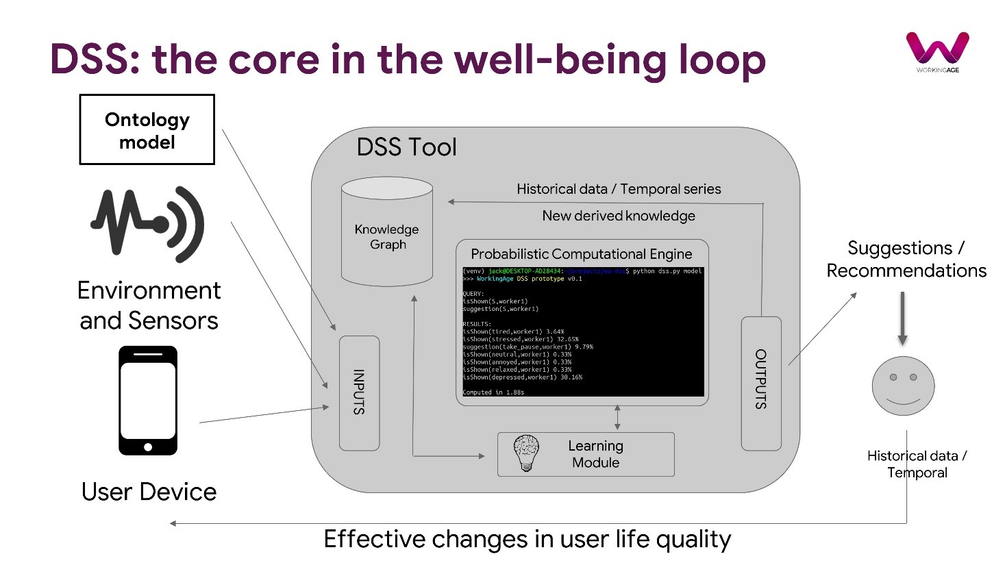 The reasoning core of the WAOW Tool: the Decision Support System ...